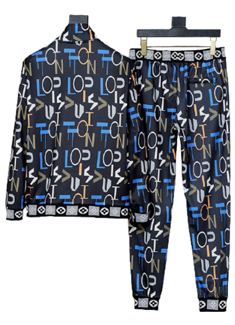 חליפה לגברים-LV new suit - Black - Maya Blue - Sandy Brown - MALLSHOES ...